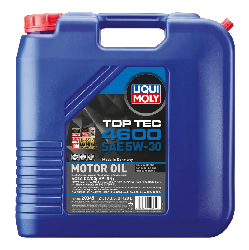 Liqui Moly Top Tec 4600 SAE 5W30 | FastScions