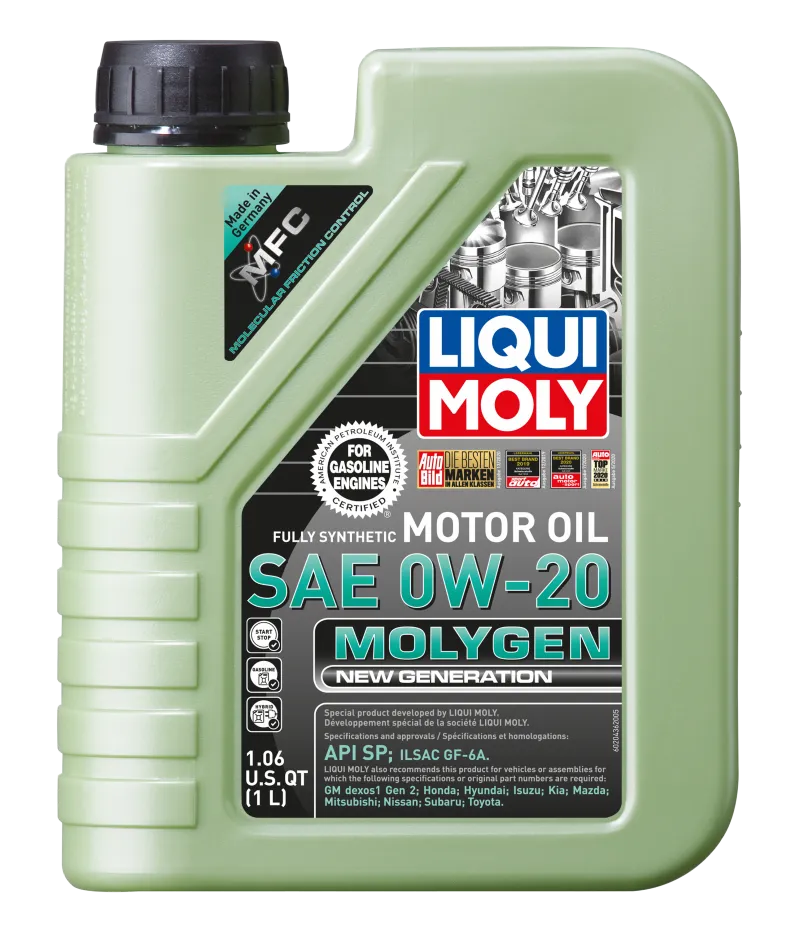 LIQUI MOLY Molygen 0W20 Synthetic Motor Oil | FastScions