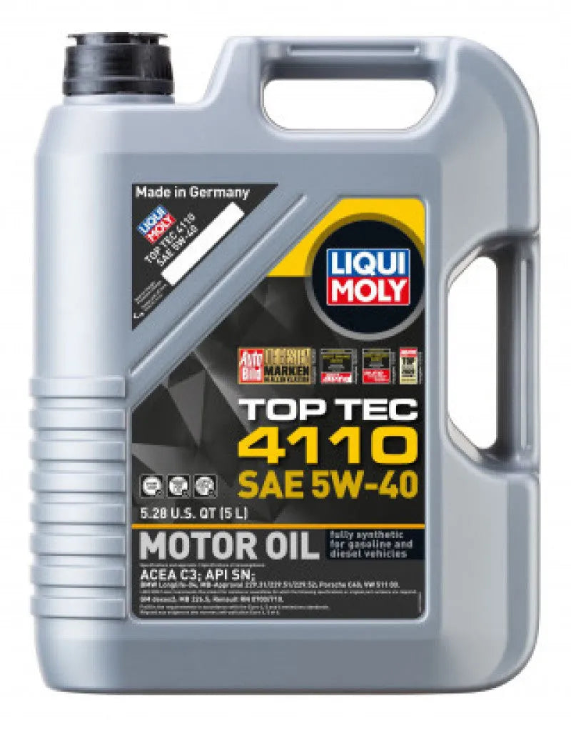 LIQUI MOLY Top Tec 4110 Motor Oil SAE 5W40 Fits Most – FastScions