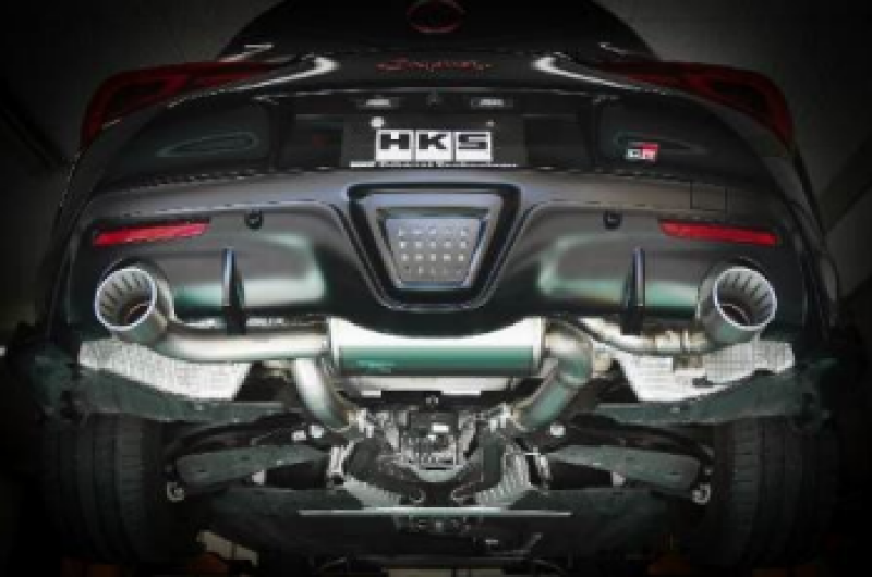 HKS Super Turbo Muffler Mat Urban Matte Edition: Toyota GR Supra (DB22 ...