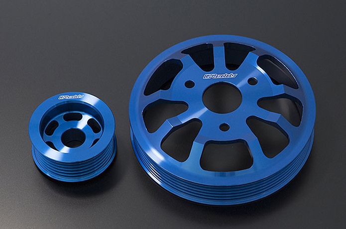 GReddy Aluminum 2 Piece Billet Pulley Kit: Subaru BRZ (13-20) & Toyota ...