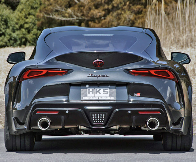 HKS Super Turbo Muffler Urban Matte Edition Exhaust: Toyota GR Supra A ...
